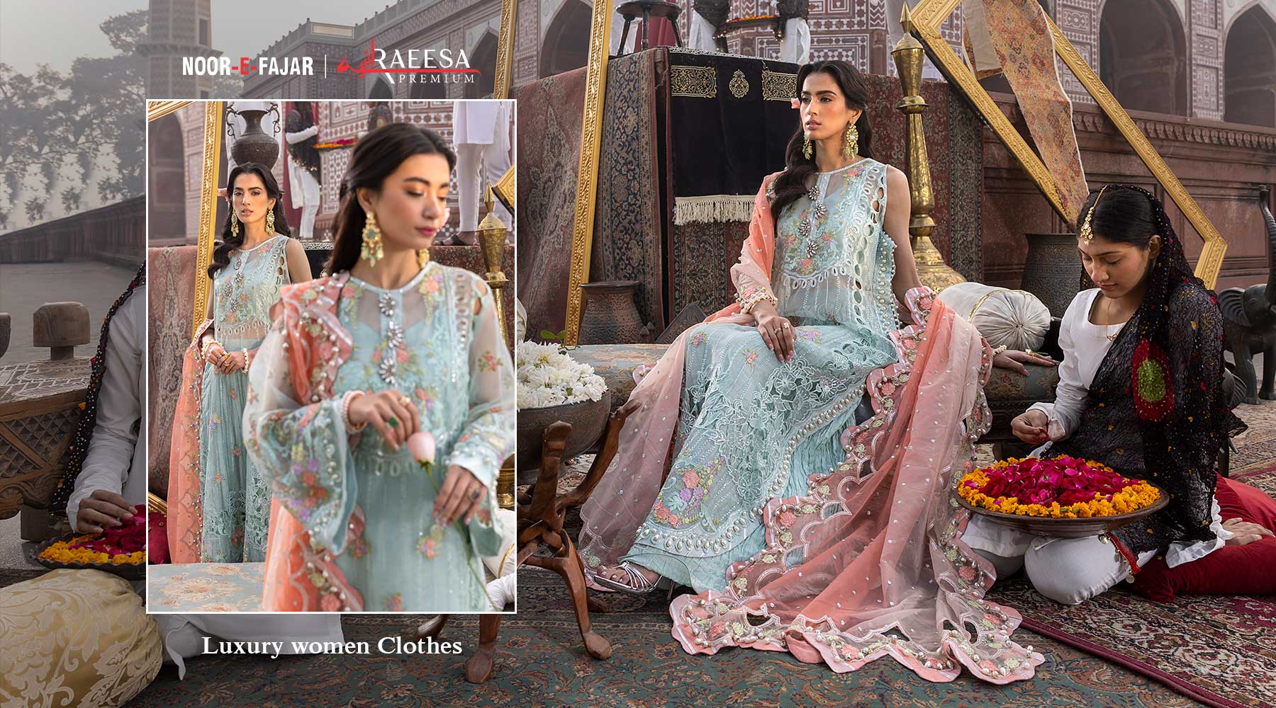 Your Destination for Luxury Women's Clothing in Pakistan – Raeesa Premium